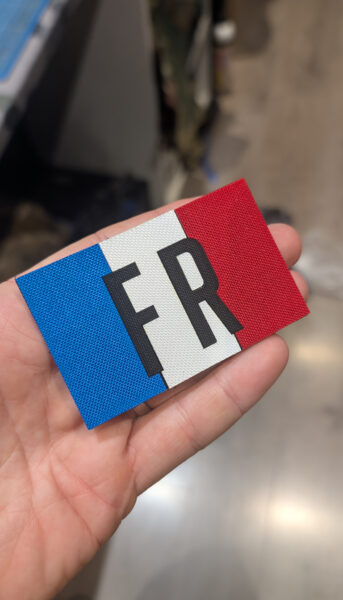 Patch France - Cordura - Pandatac